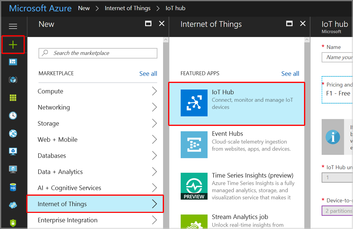 Raspberry Pi Azure IoT Web Simulator
